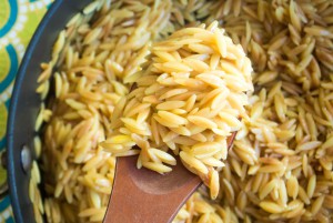Saffron Orzo