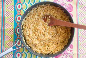 Saffron Orzo