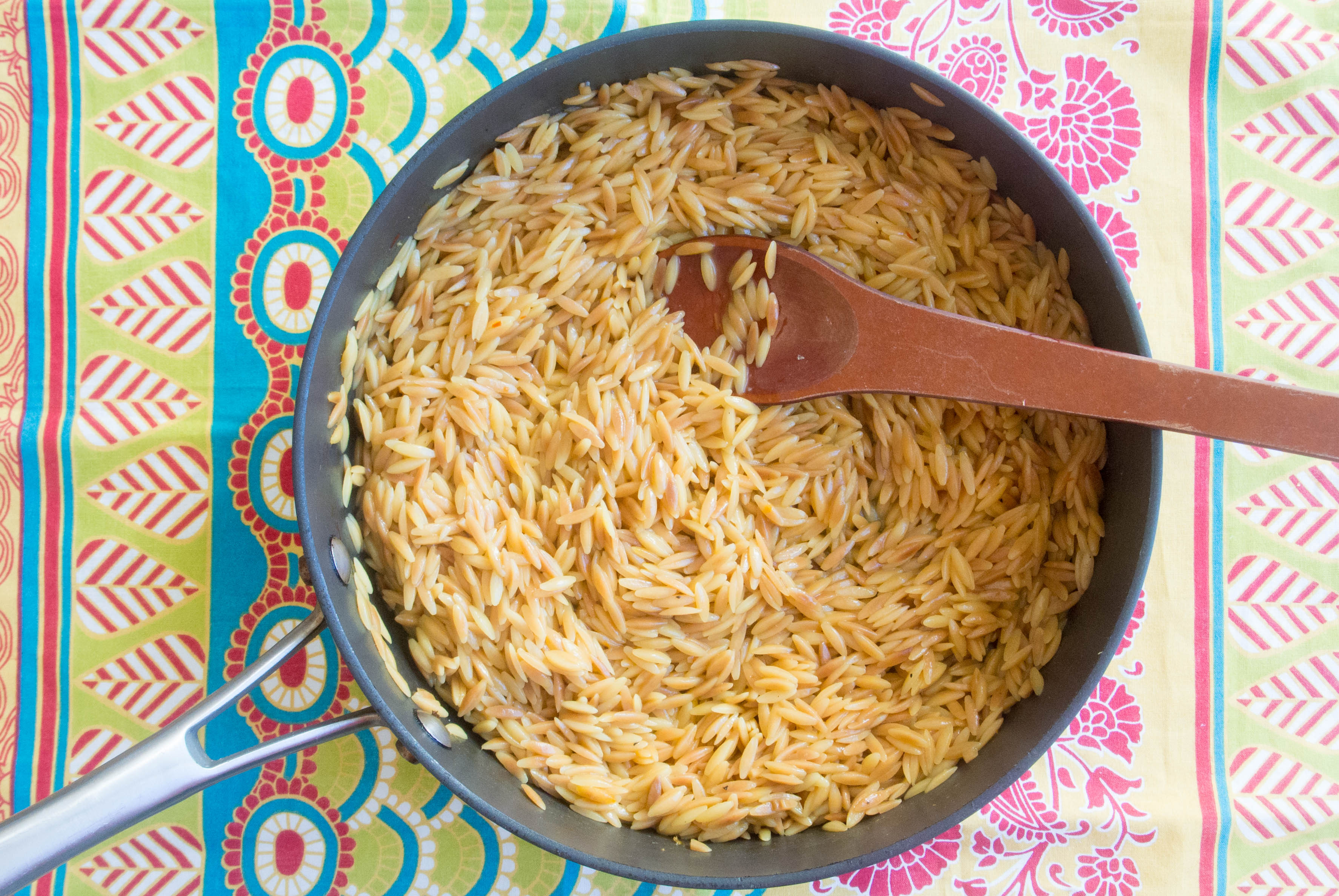 Saffron Orzo