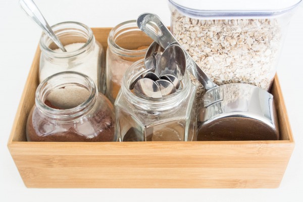 My Utensil Crock Oatmeal Station