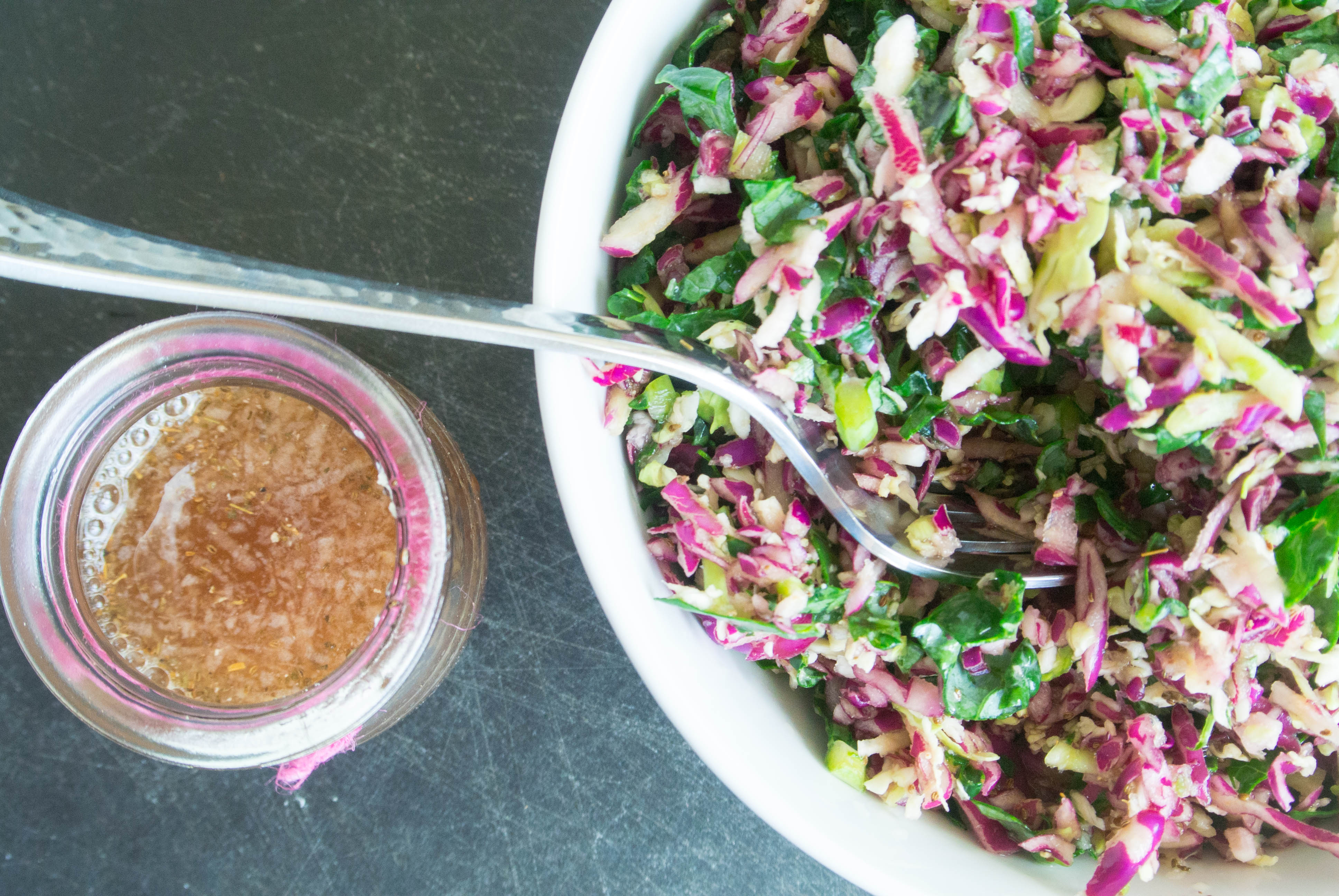 Super Salad Slaw with Cider Vinegar Dressing